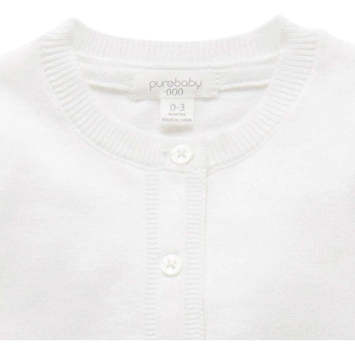 ESSENTIALS CARDIGAN BY PUREBABY – Everleigh Woods